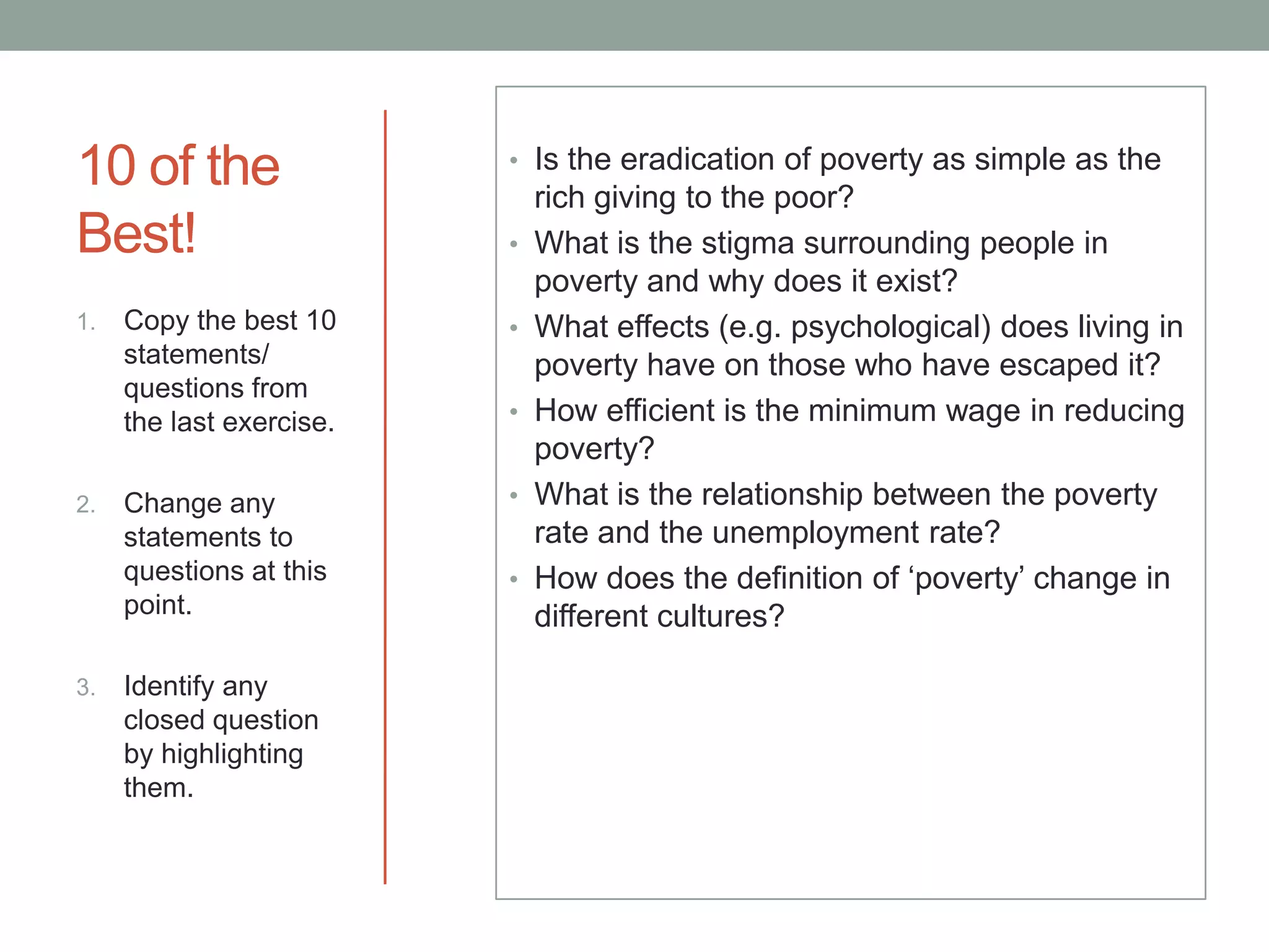 Question generating process | PPT