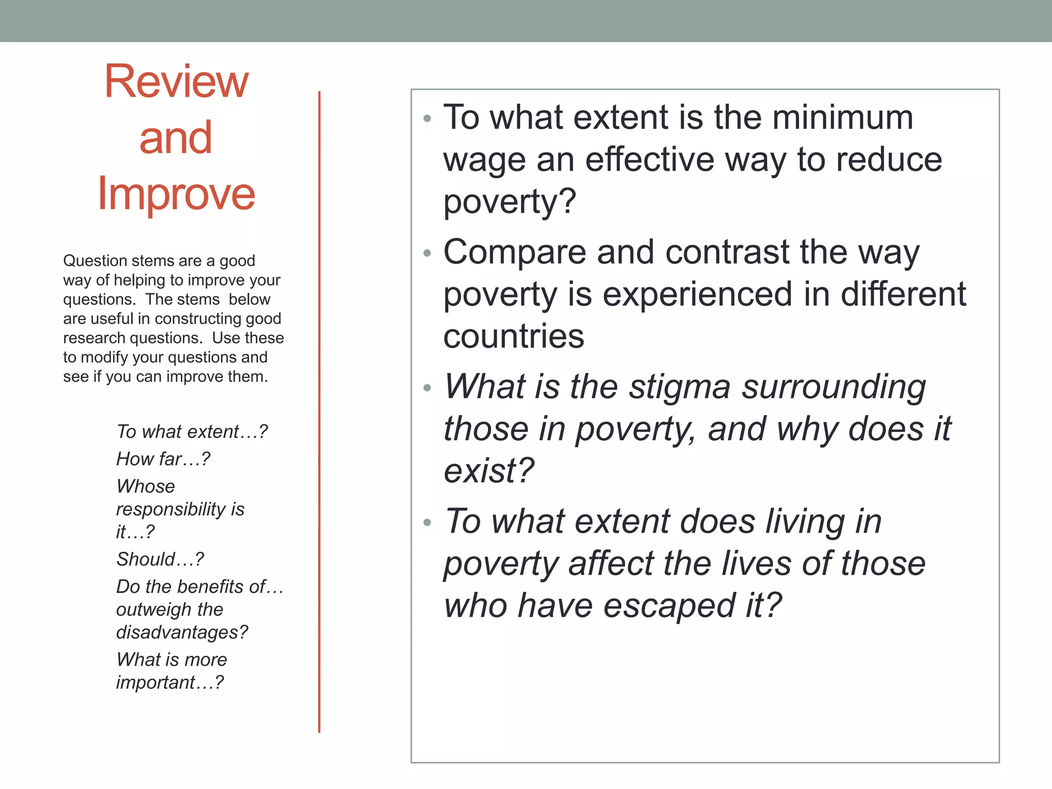 Question generating process | PPT