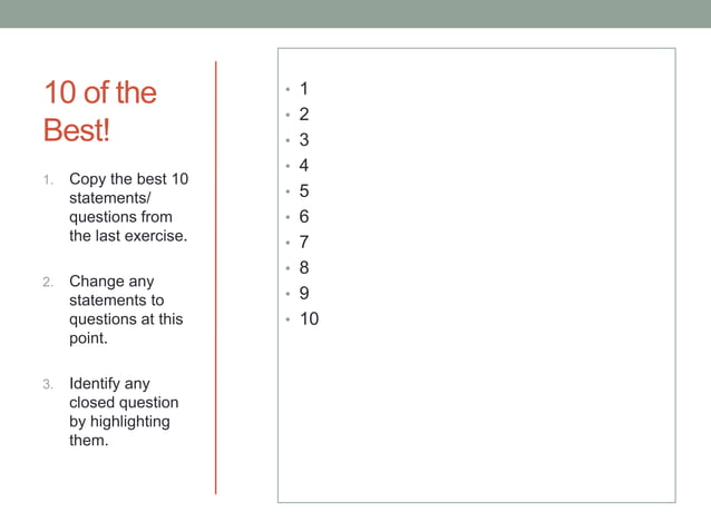 Question generating process | PPTX