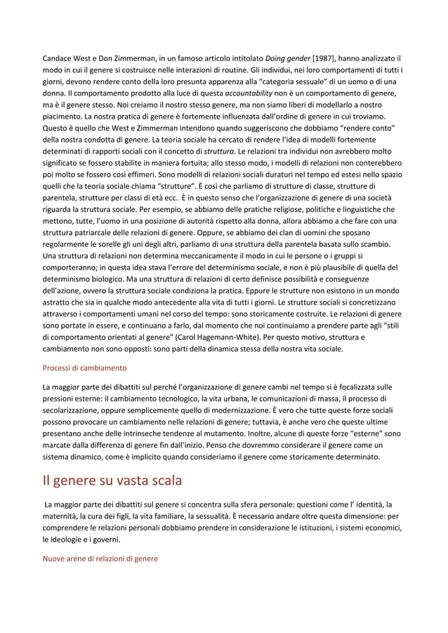 Questioni di genere raewyn connell | DOCX