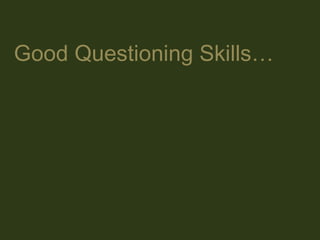 Questioning Skills | PPT
