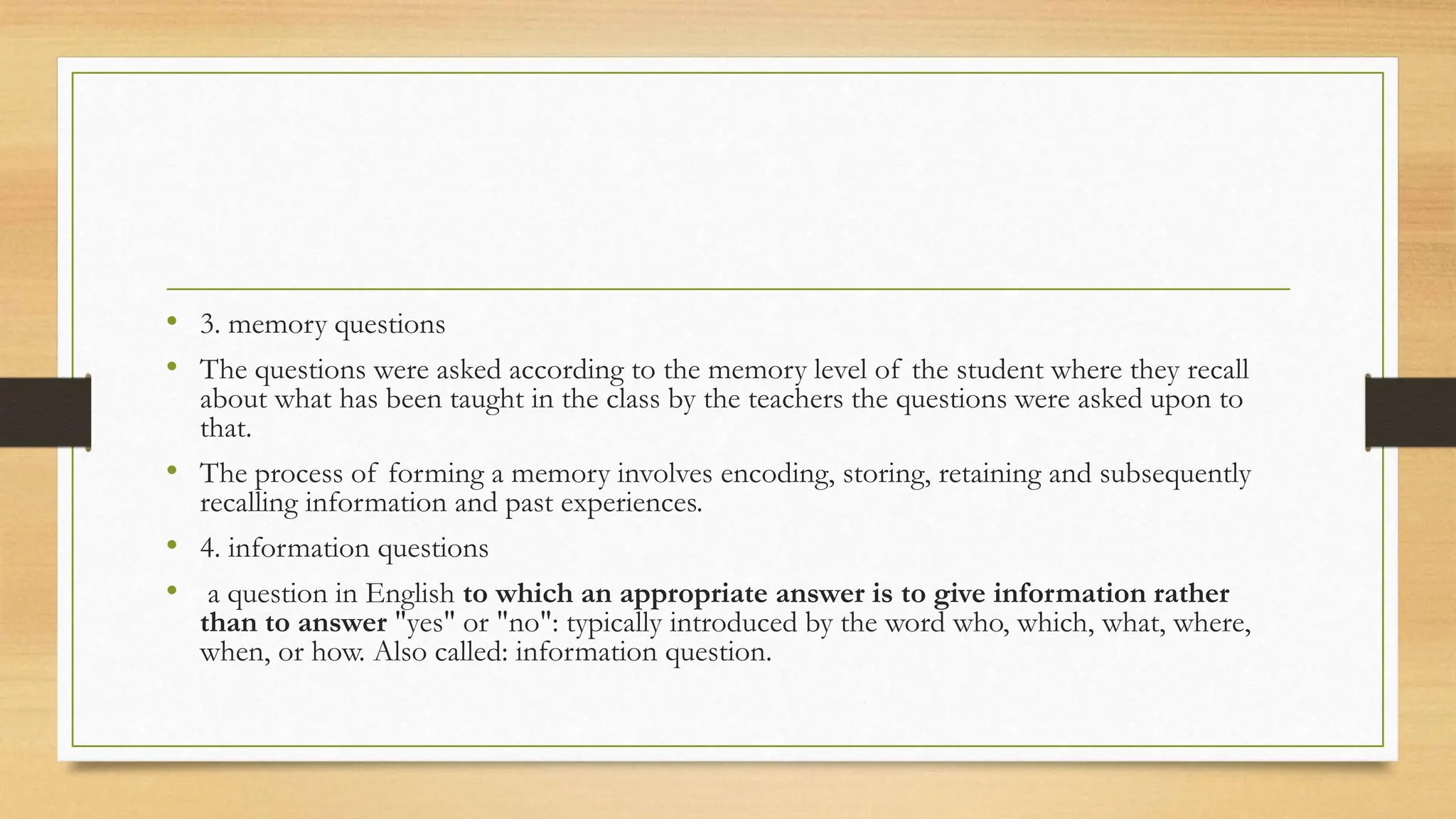 QUESTIONING AND ITS TYPE | PPTX