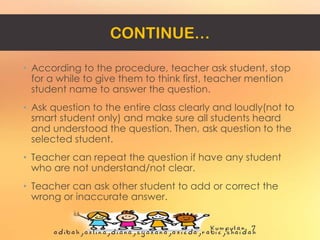 Questioning for critical and creative thinking | PPSX