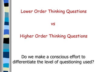 Questioning made easy! | PPT