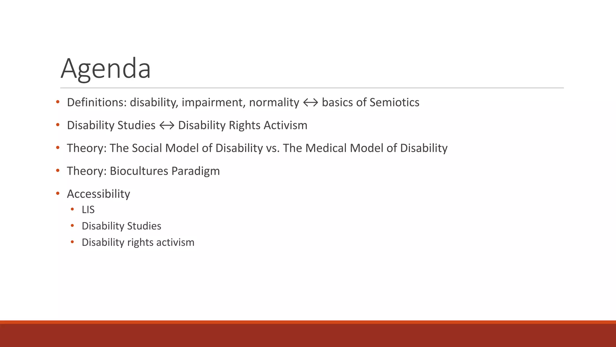 Questioning Normality Through Disability Studies | PPT