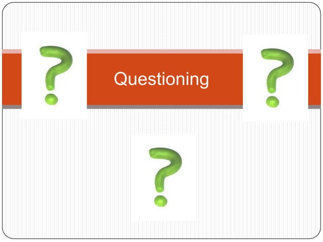 Questioning presentation dave webb | PPT