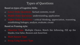 Questioning: Skill and Practices | PPTX