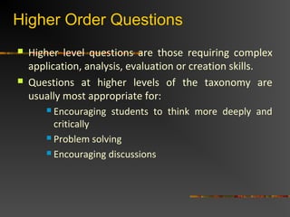 Questioning skills | PPT