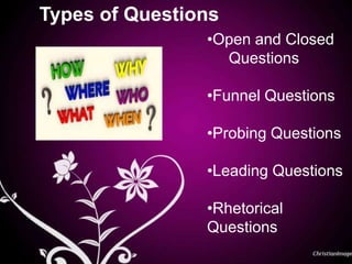 Questioning skills | PPTX | Internet for Beginners | Internet