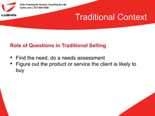 Sales Questioning Strategies | PPTX