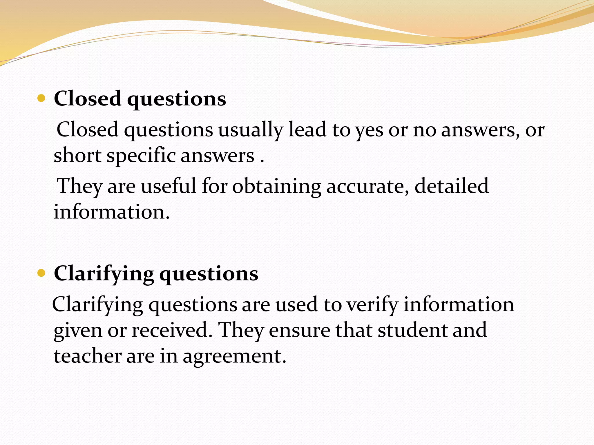 Questioning teaching method | PPTX