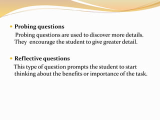 Questioning teaching method | PPTX