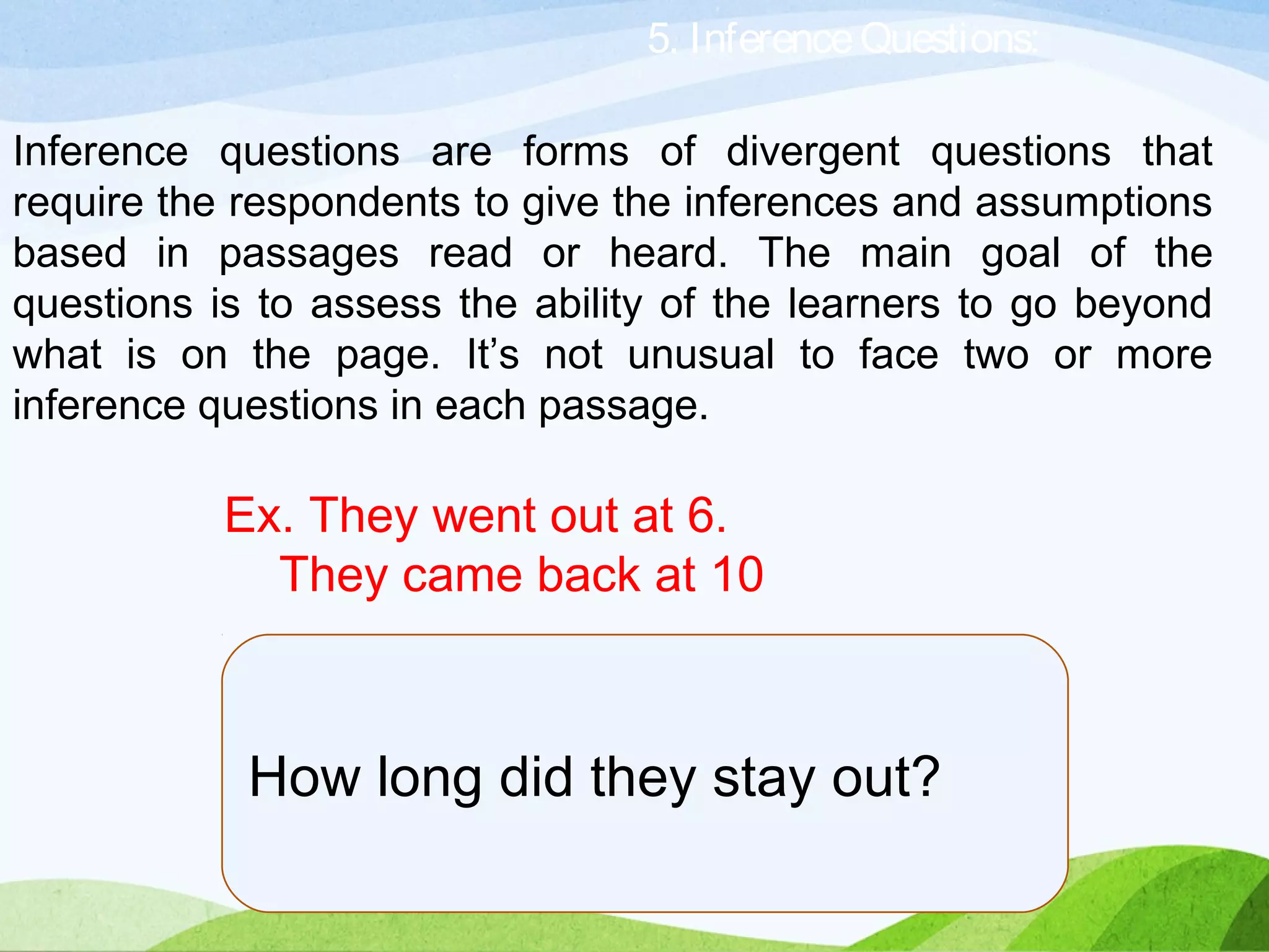 Questioning techniques | PPT