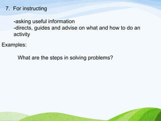 Questioning techniques | PPT