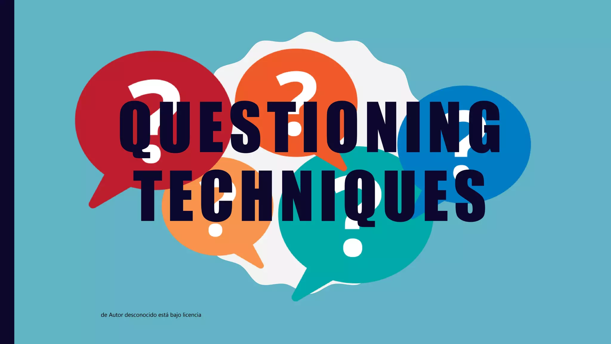 Questioning techniques | PPT