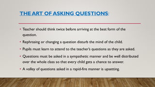 questioning techniques mantesha ucahalakunti pdf | PDF