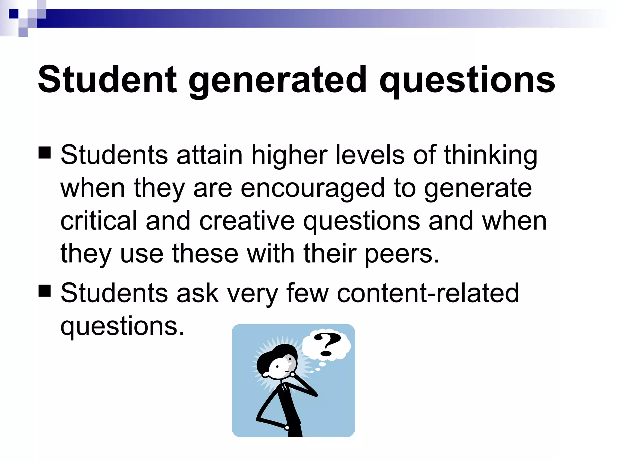 Questioning Techniques Overview | PPT | Educational Assessment | Education