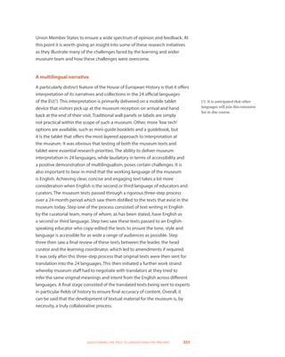 Questioning the past to understand the present | PDF