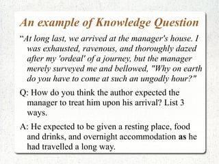 Question Interpretation Strategies | PPT