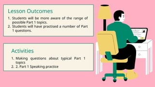 Preparatory Class - Speaking - Question Making | PPTX