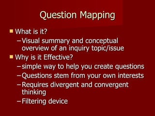 Question Mapping | PPT