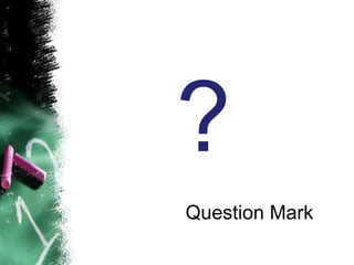 Question Mark Lesson | PPTX