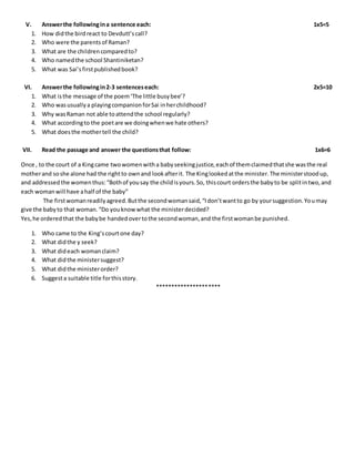 Question model | PDF