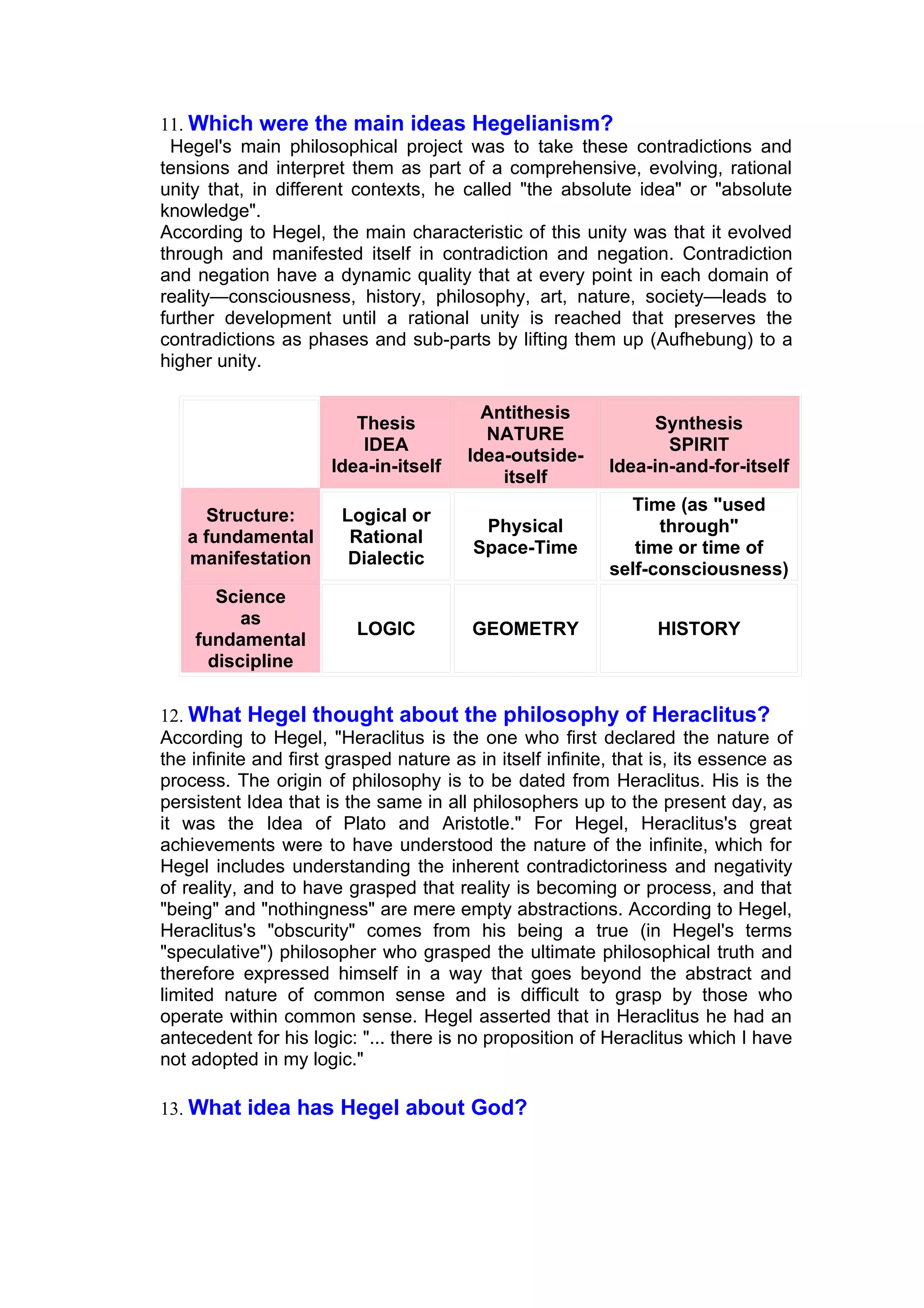 Questionnaire : HEGEL | DOC