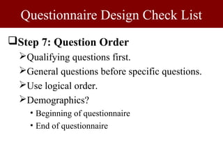 Questionnaire | PPT