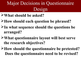 Questionnaire | PPT