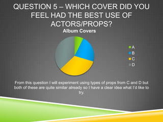 Questionnaire on Album Covers | PPTX