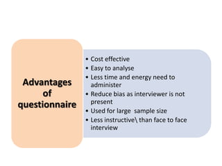 Questionnaire | PPTX