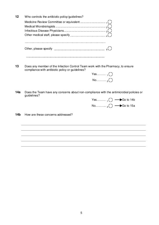 Questionnaire on healthcare