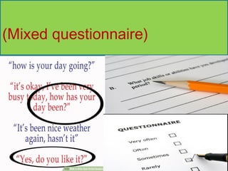 Questionnaire | PPT
