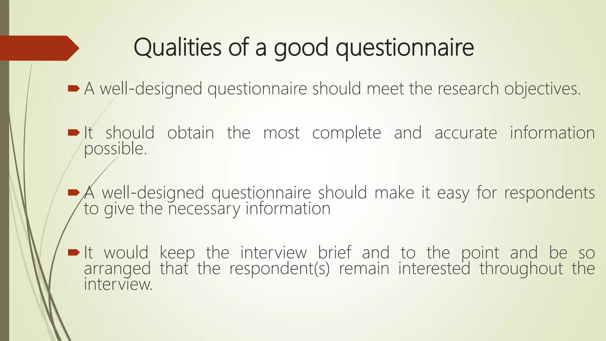 Questionnaire | PPT