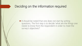 Questionnaire | PPT