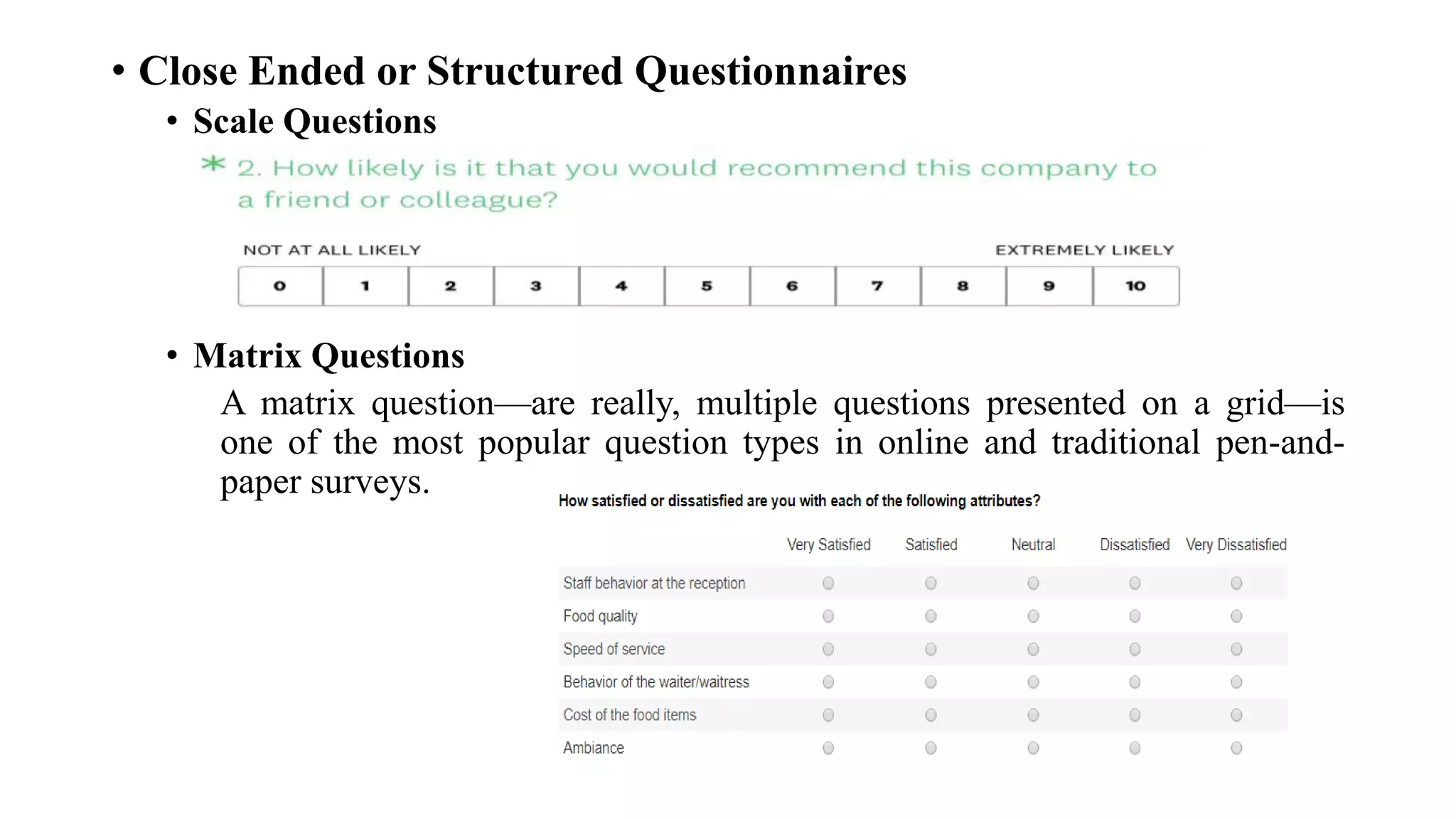 Questionnaire | PPTX