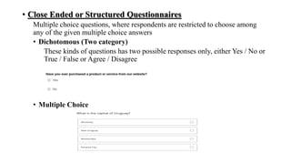 Questionnaire | PPTX