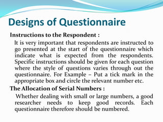 Questionnaire | PDF