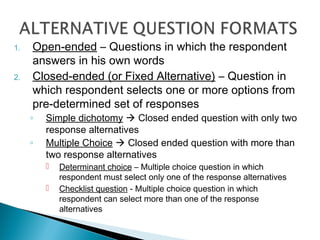 Questionnaire design dr. s l gupta | PPT