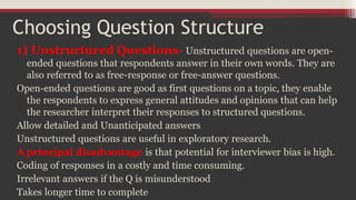 Questionnaire Design - Meaning, Types, Layout and Process of Designing ...