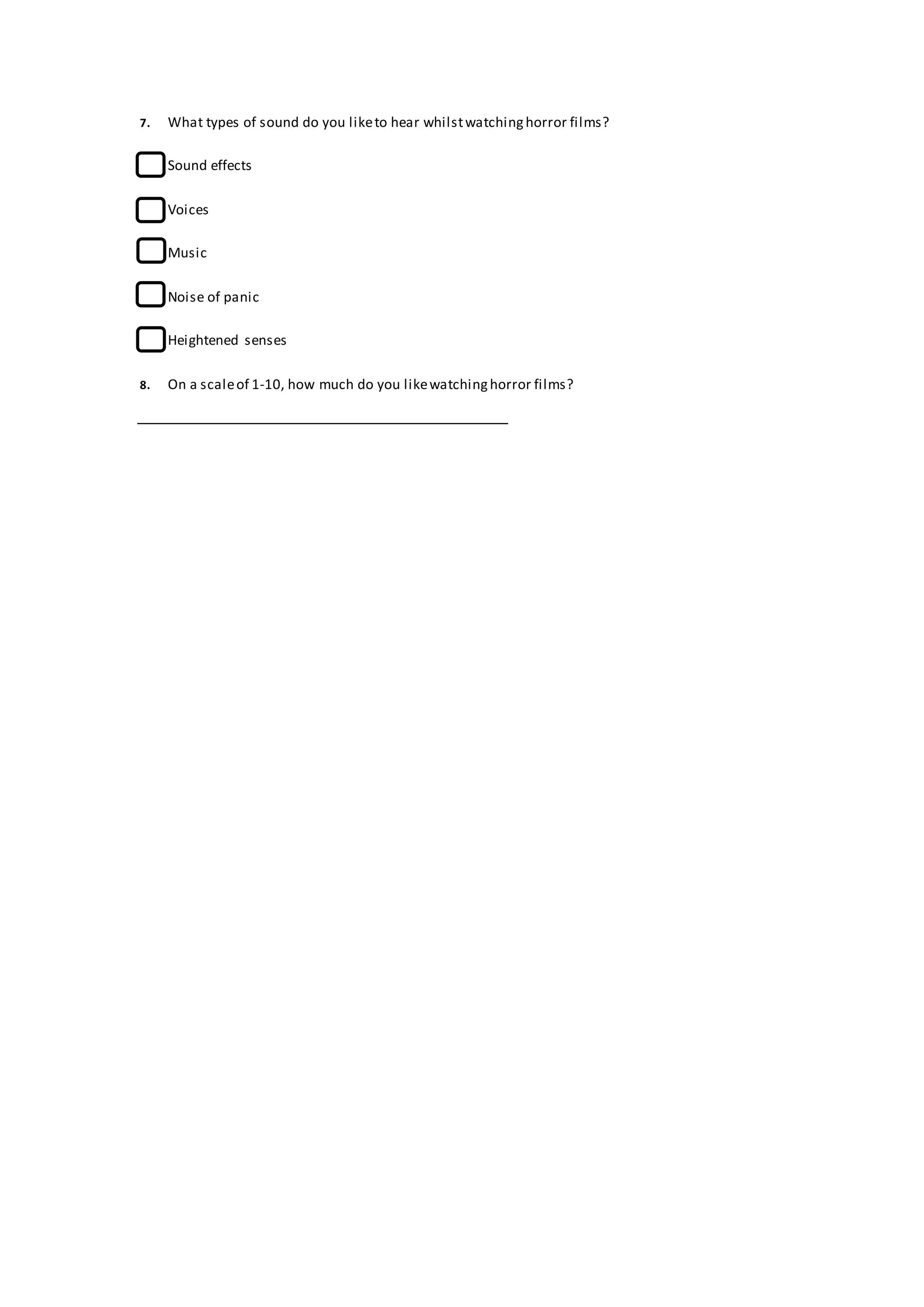 Questionnaire pro | DOCX