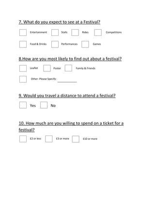 Questionnaire quantative | PDF