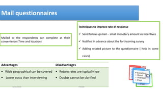 Questionnaire and interview-schedule | PPTX