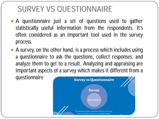 Questionnaire as a tool for assessment | PDF