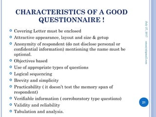 Questionnaire by op | PPT