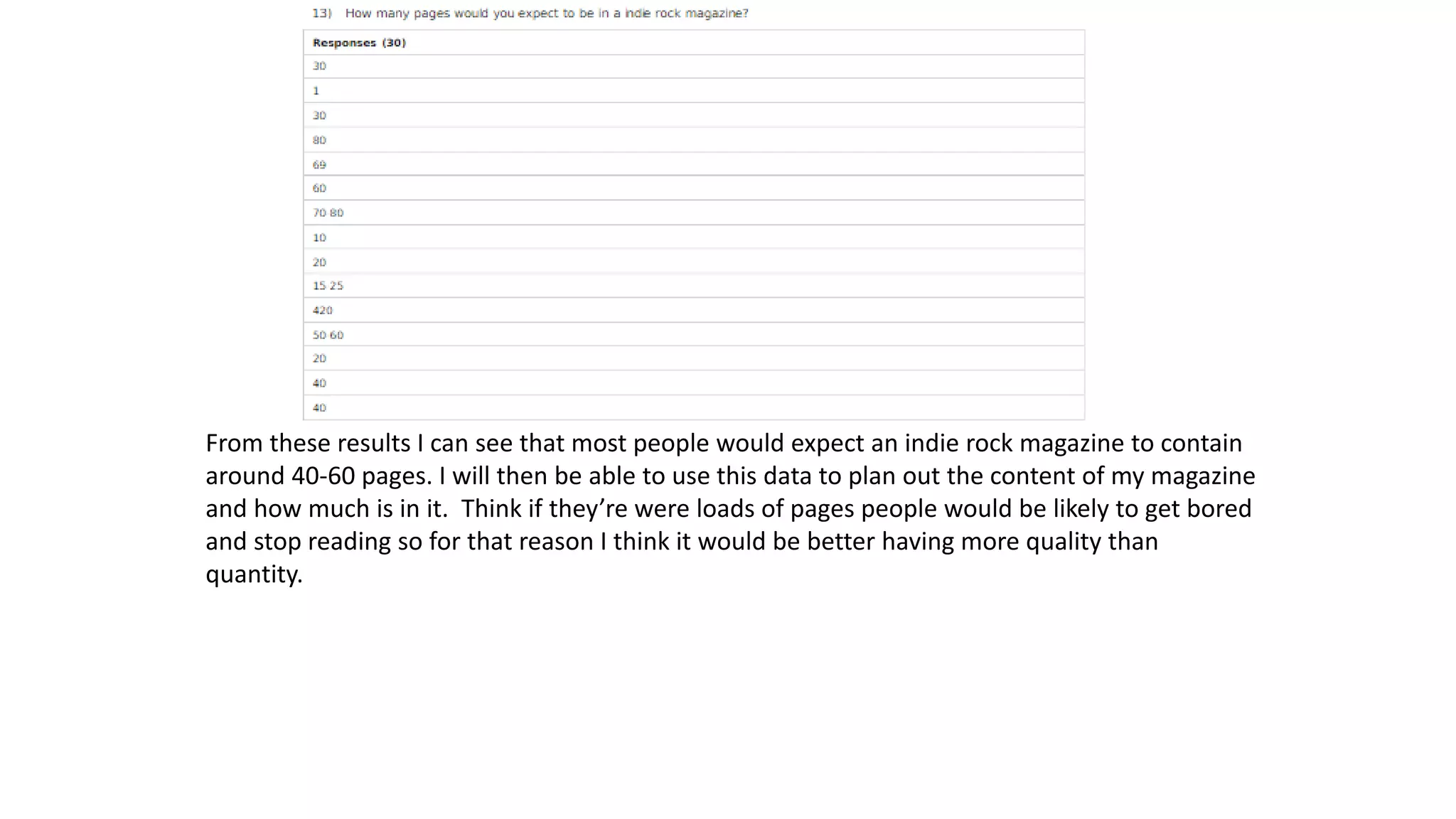 Questionnaire conclusion | PPTX