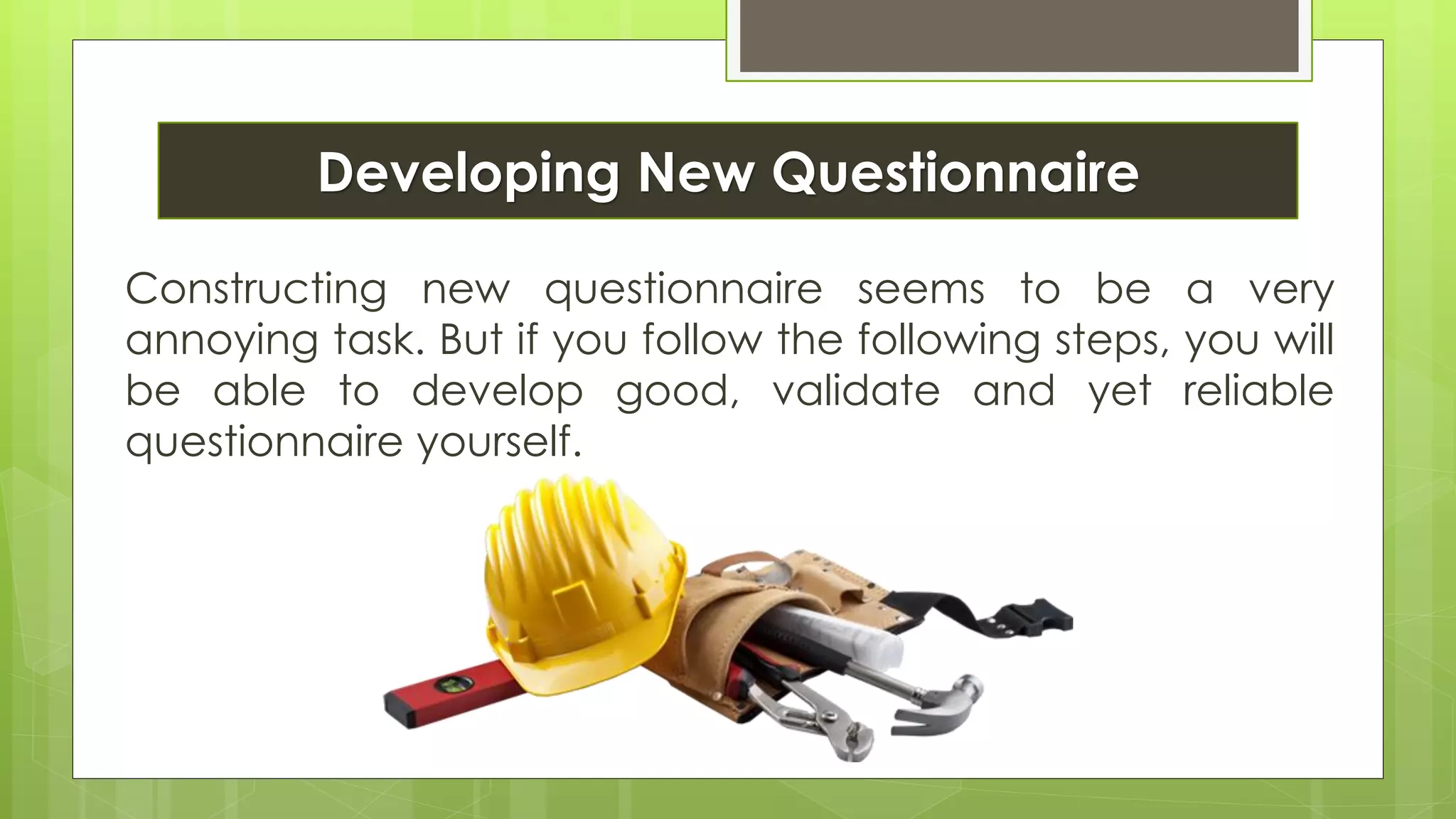 Questionnaire data collection tool dr majdi | PDF