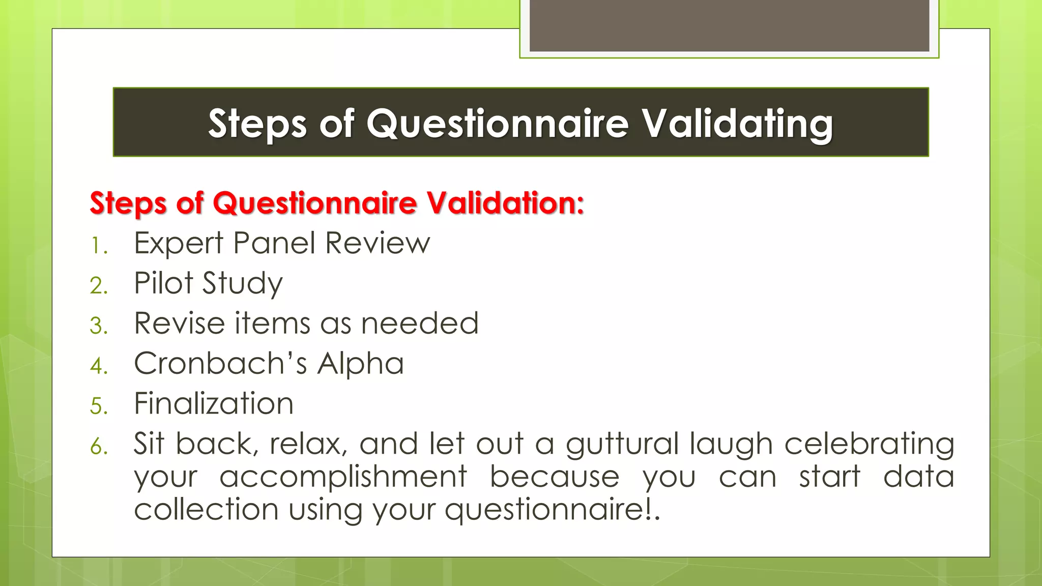 Questionnaire data collection tool dr majdi | PDF