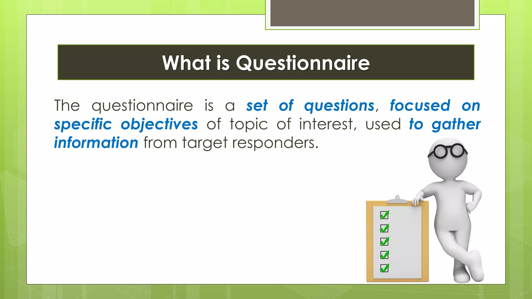 Questionnaire data collection tool dr majdi | PDF